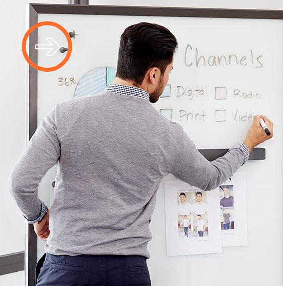 Markerboard – Tagged "Black Frame" – MUL-T-MAT & SUPPLY CO