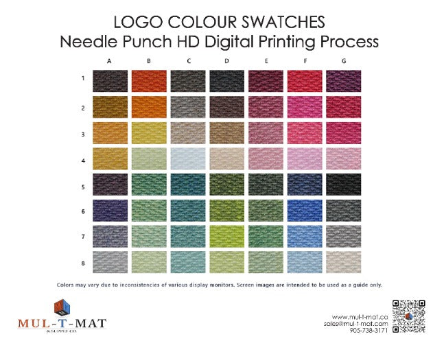 Needle Punch Logo Mat – MUL-T-MAT & SUPPLY CO
