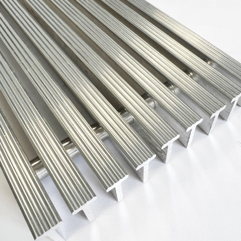 Recessed Floor Grill, Serrated T Bar - for building entrances. – MUL-T ...
